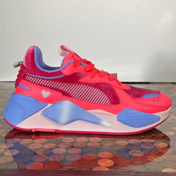 Puma | Shoes | Puma Rsx Valentine Edition Running Shoes Women Size 65 ...